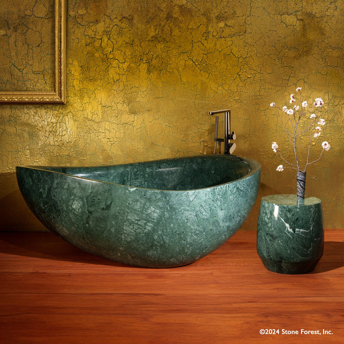 Stone Forest Papillon Freestanding Bathtub - C46-68ST – Jefferson Bath ...